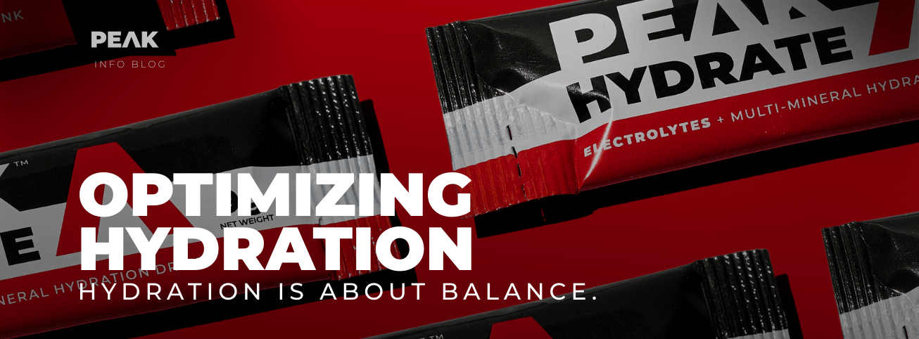 How to optimize your hydration – Peak Daily
