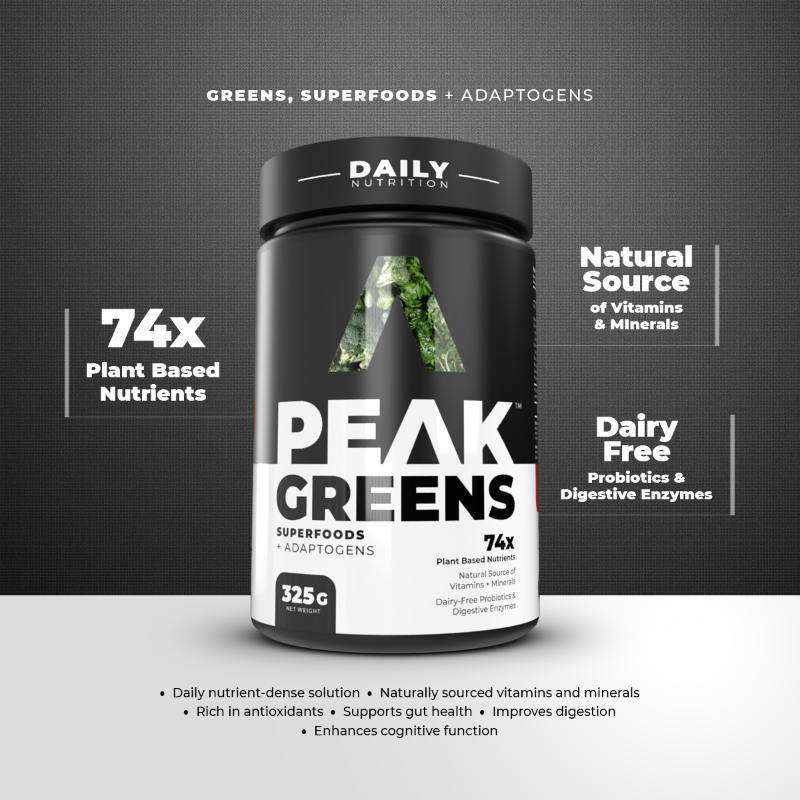 Peak Daily | Clean Sports & Performance Nutrition